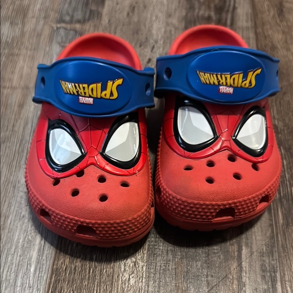 CROCS | Shoes | Marvel Spiderman Kids Crocs Red | Poshmark